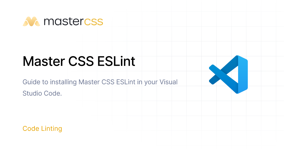 Install Master CSS ESLint in Visual Studio Code - Master CSS Install Master CSS ESLint in Visual Studio Code - Master CSS